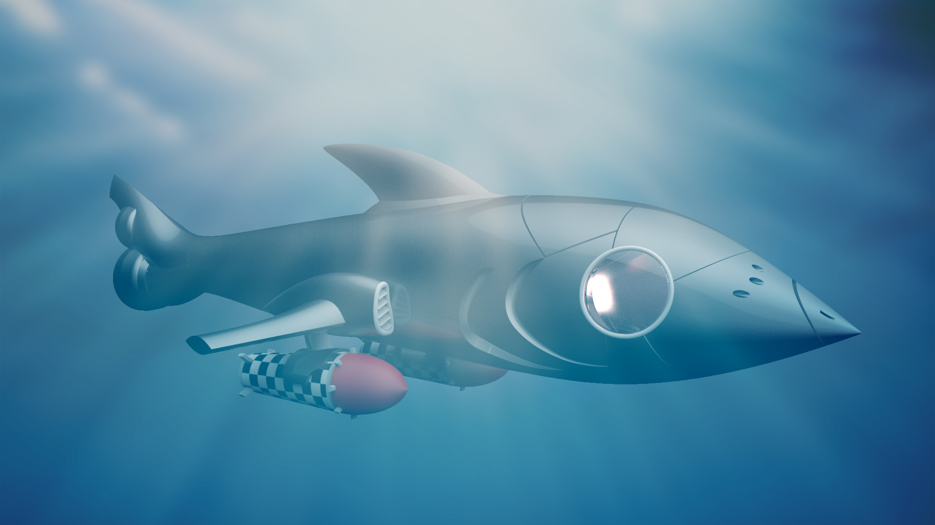 Submarine Shark Real