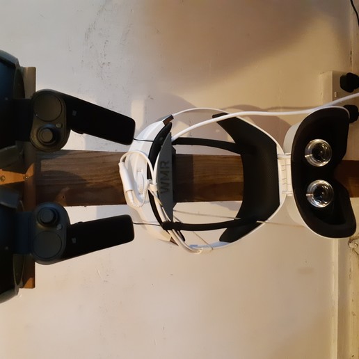 Download free STL file windows mixed reality vr headset hanger • 3D ...