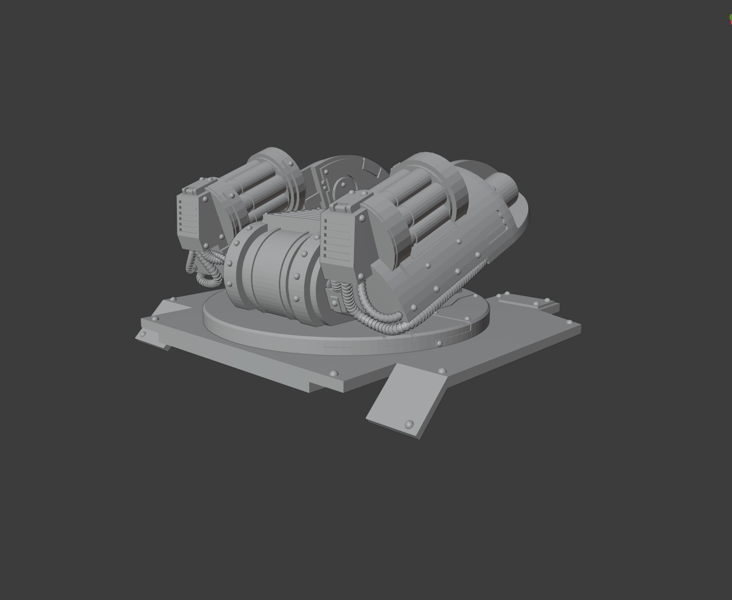 Free STL file Relic Tank Artillery Upgrades・3D printer design to ...