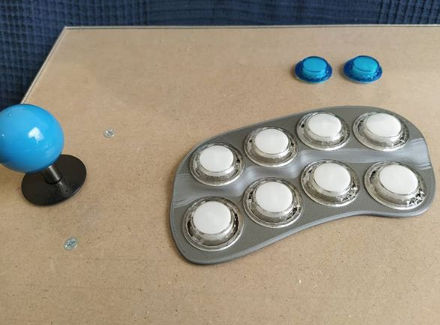 Archivo STL gratuito Botonera Arcade Joysticks・Idea de impresión 3D ...