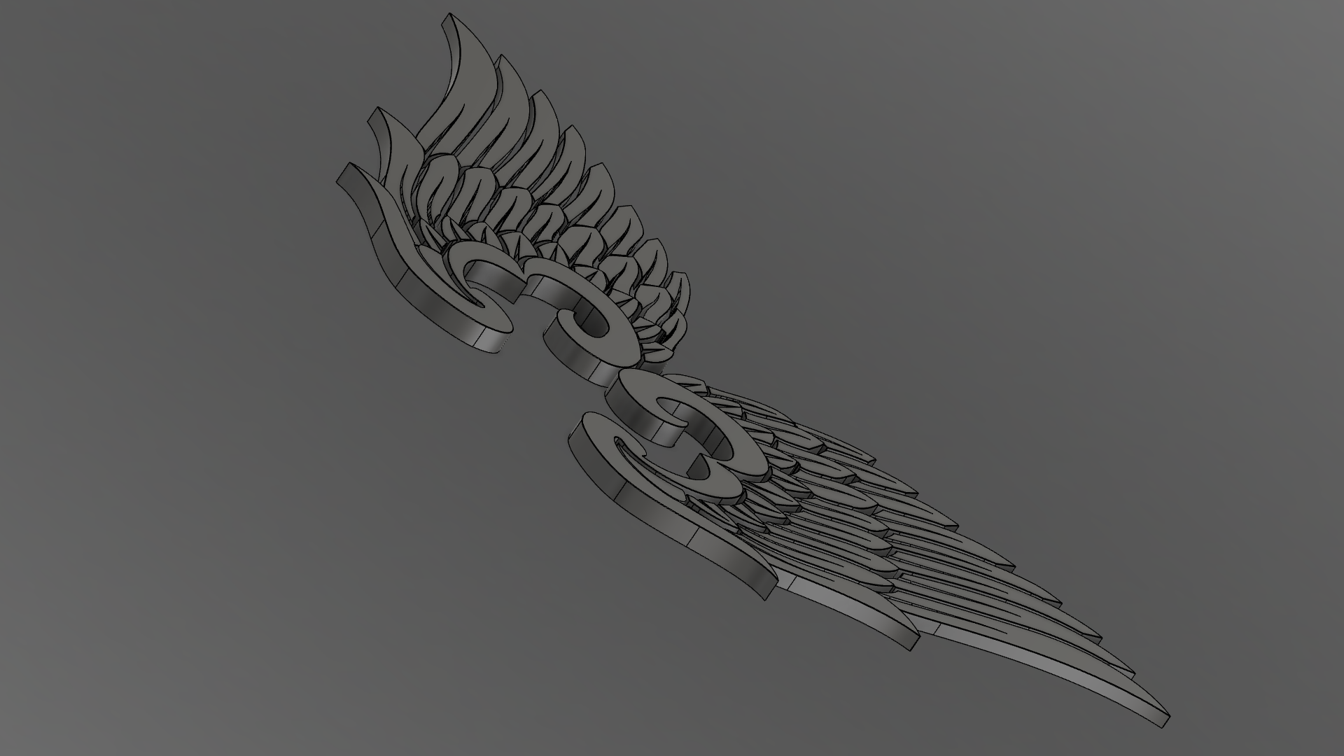 Free STL file Wings・3D print model to download・Cults