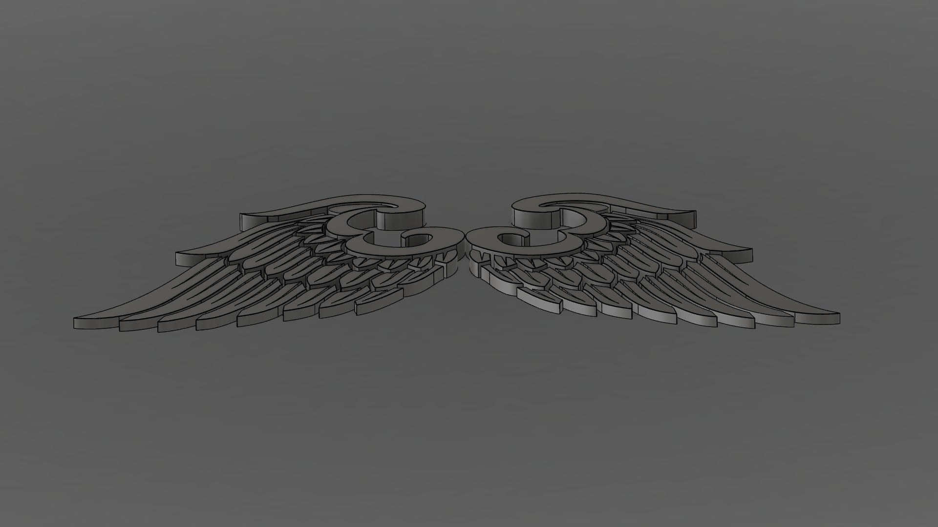 Free STL file Wings・3D print model to download・Cults