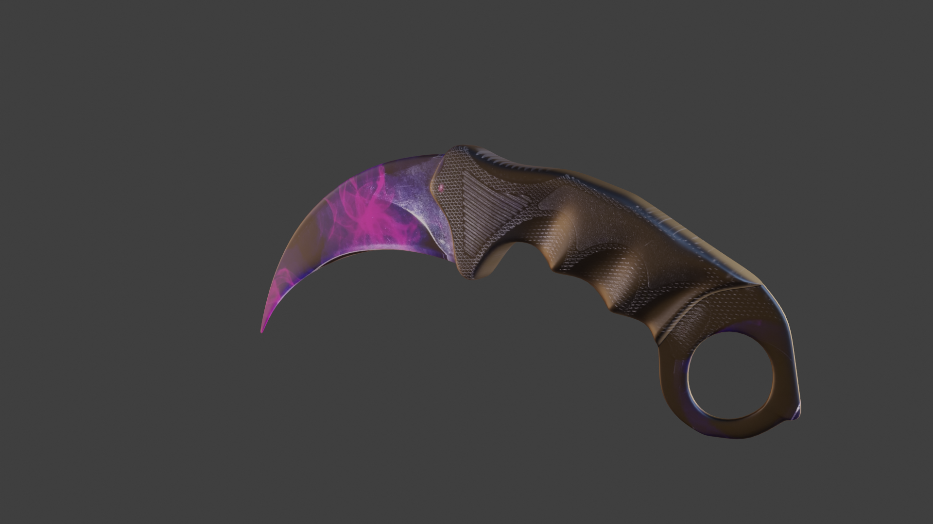 3D file Knife Karambit・3D print design to download・Cults