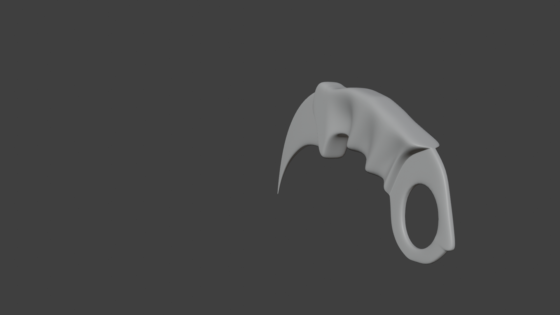 3D file Knife Karambit・3D print design to download・Cults