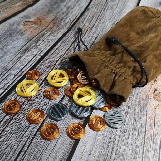Download free STL file Coin Token • 3D printable object ・ Cults