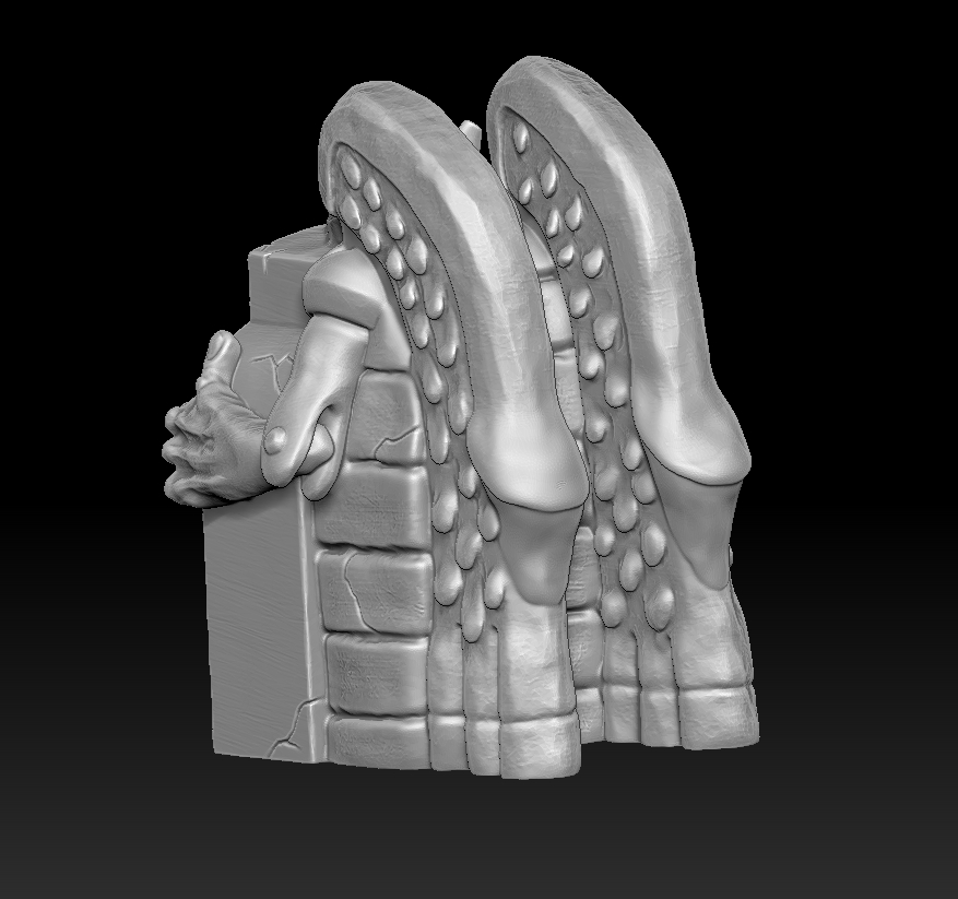 STL file Gargoyle 🎨・Template to download and 3D print・Cults