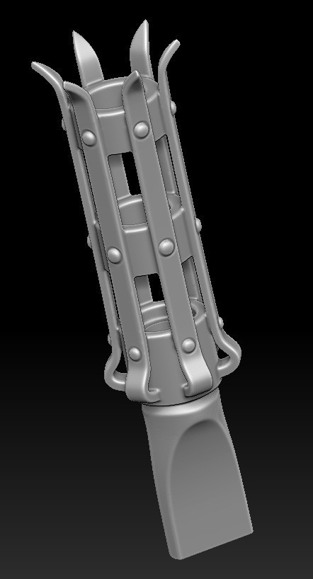 Download STL file Candle sword • Template to 3D print ・ Cults