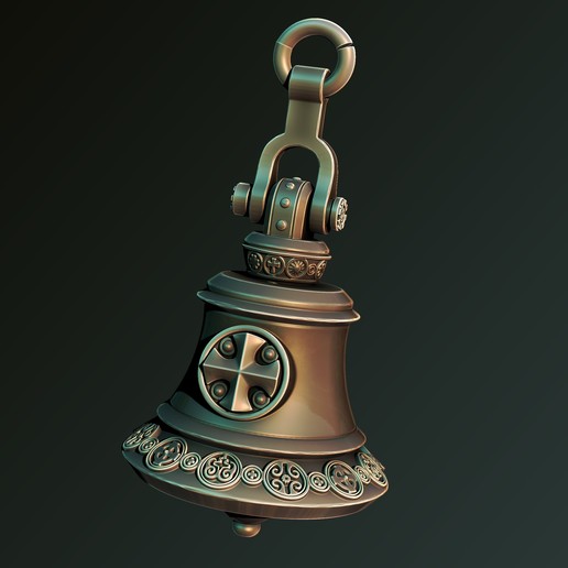 Download STL file Big Bell • 3D printer model ・ Cults
