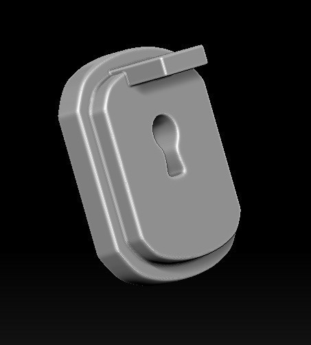 Free 3D file simple lock 2・3D printing idea to download・Cults