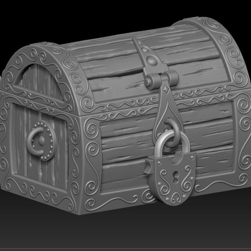 Download 3D printer model magic chest ・ Cults