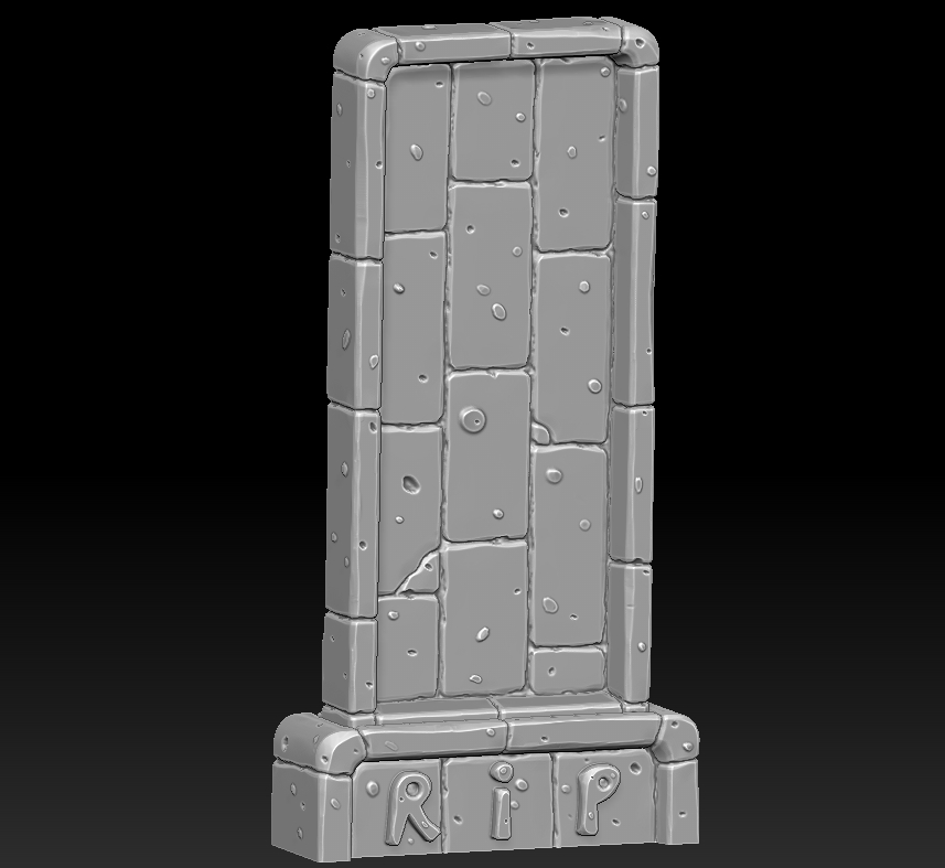 STL file Fantasy grave 2・3D printing model to download・Cults