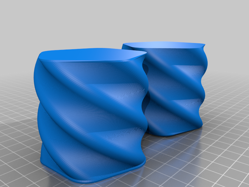 Free 3D file first Twist Container・Template to download and 3D print・Cults