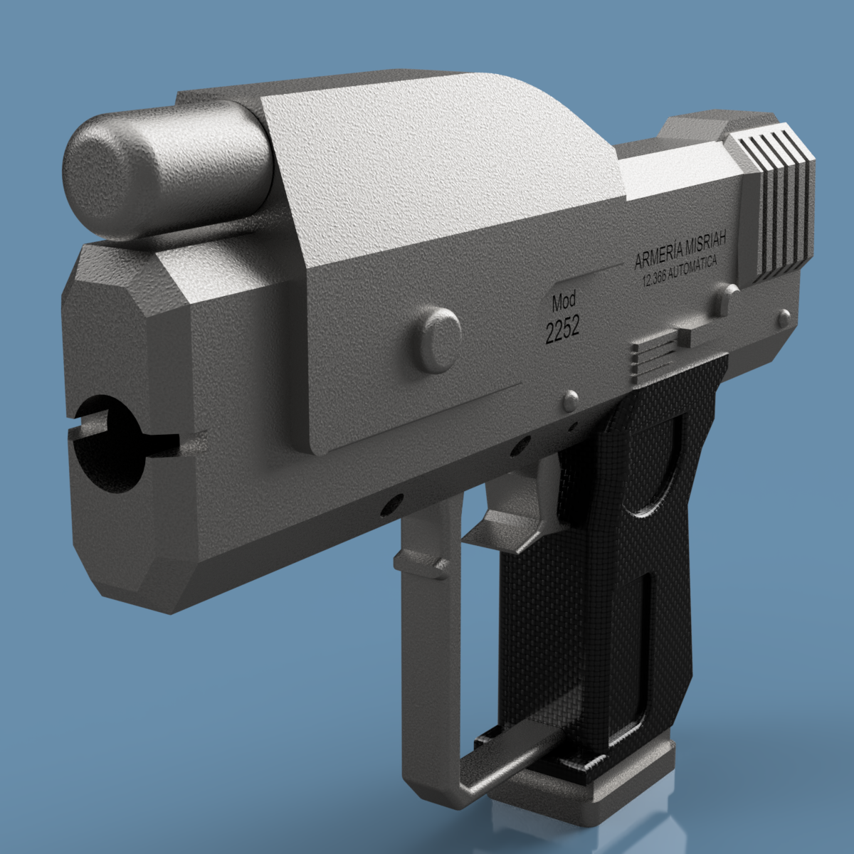 Free STL file M6g Semi-Automatic Gun・3D printable model to download・Cults