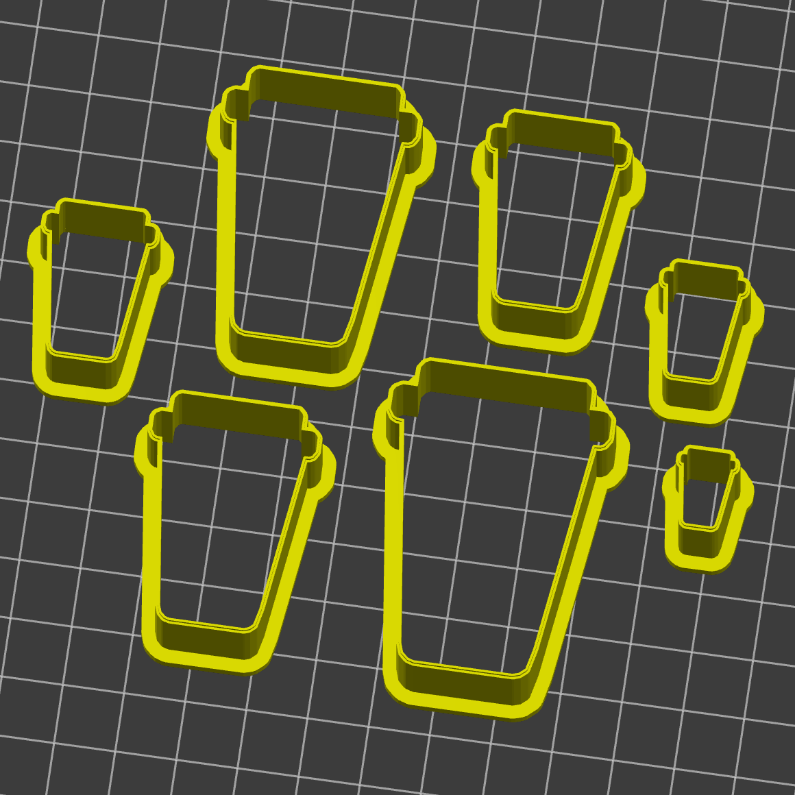 STL file Coffee cup cutter set・3D printer model to download・Cults