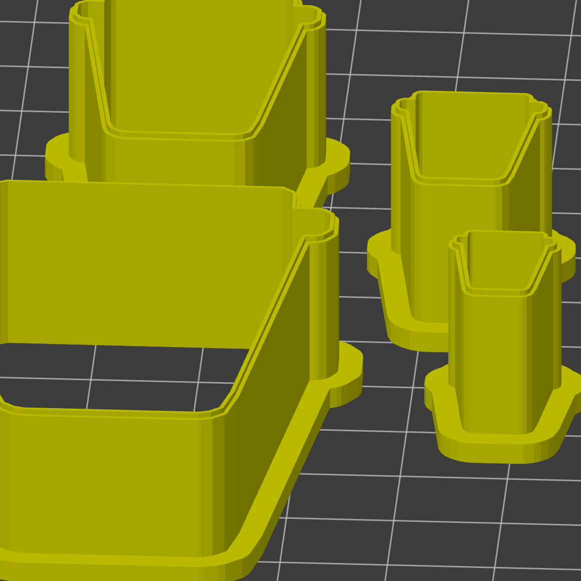 STL file Coffee cup cutter set・3D printer model to download・Cults