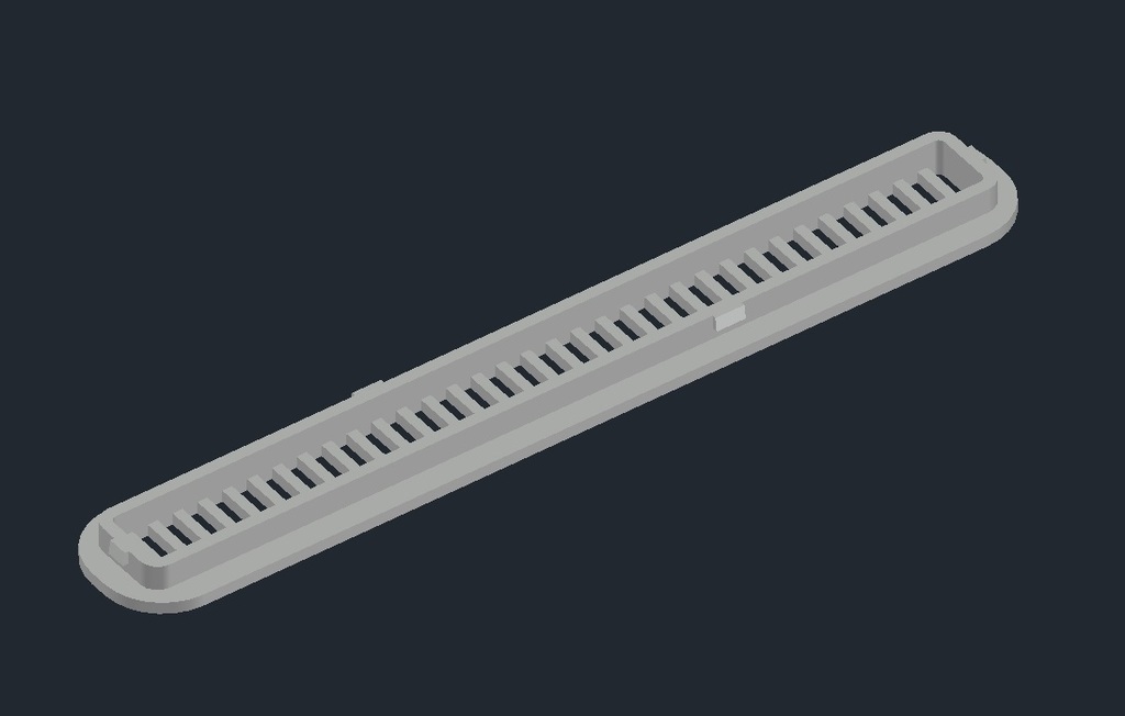 Free 3D file uPVC External Window Vent (150mm)・3D print object to ...