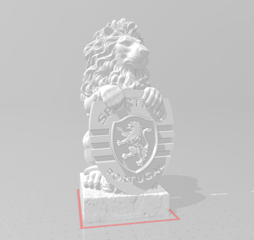 Free STL file SCP, Sporting Club Portugal 🇵🇹・3D print model to download ...
