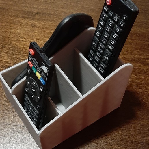 Download 3D printing models Remote control holder + mini keyboard ・ Cults
