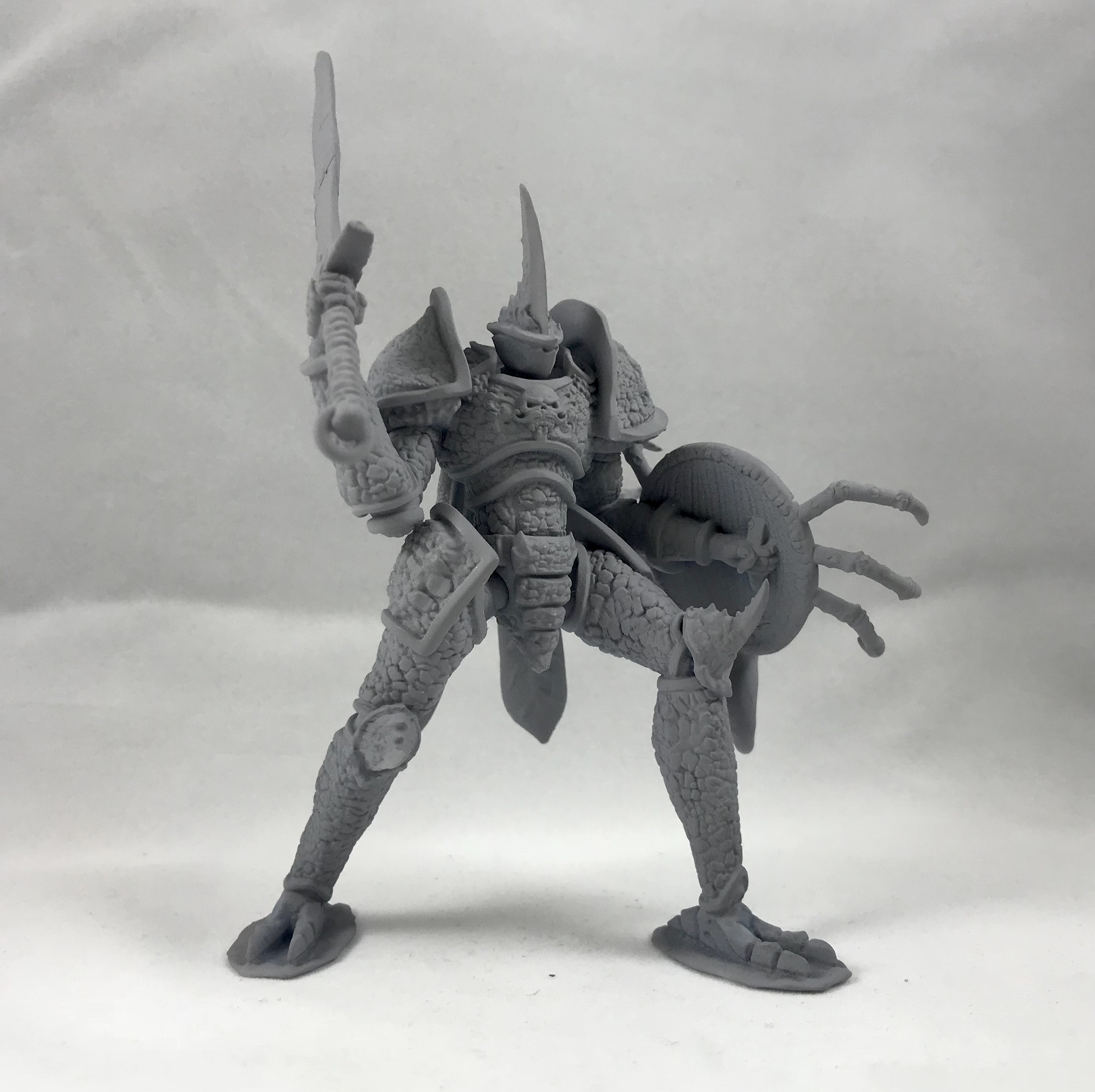 3D file KNIGHT OF THE BEETLE MINIATURE (DND, WARHAMMER, KINGDOM DEATH ...