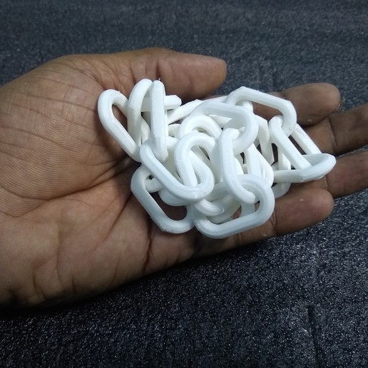 Download free GCODE file 3d Printed Functional Chain • Object to 3D ...