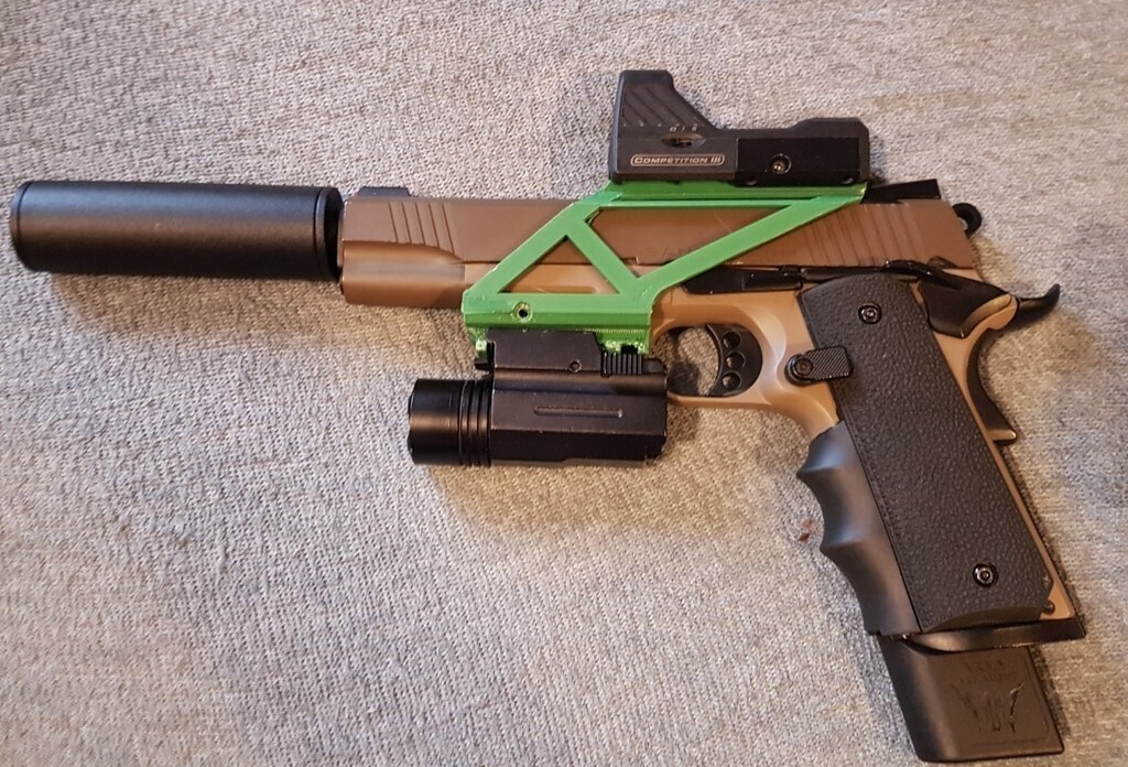 Free STL file Army Armament Hi-Capa Top and Bottom Rail 🔝・Object to ...