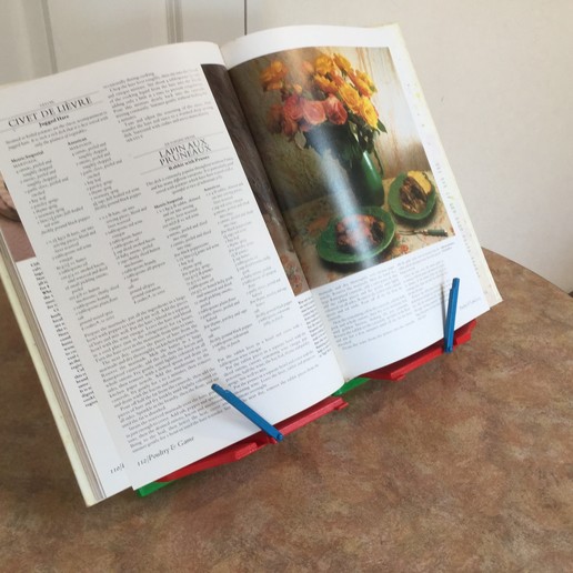 Download free STL file Foldable Book Stand • 3D printable object ・ Cults