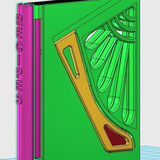 Download free STL file Foldable Book Stand • 3D printable object ・ Cults