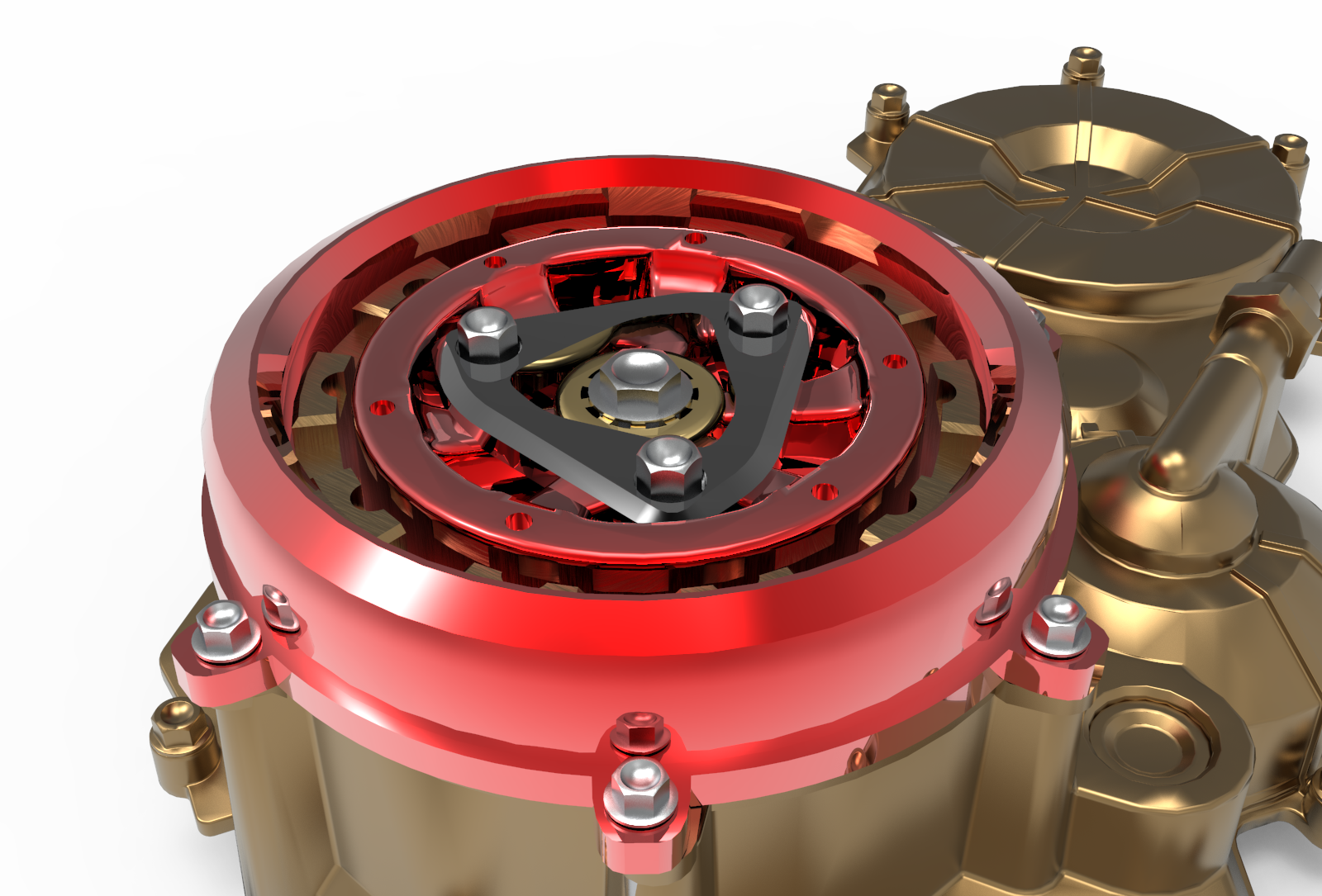 STL file STM ducati 1199 clutch 1/12 scale 📱・3D printer design to ...