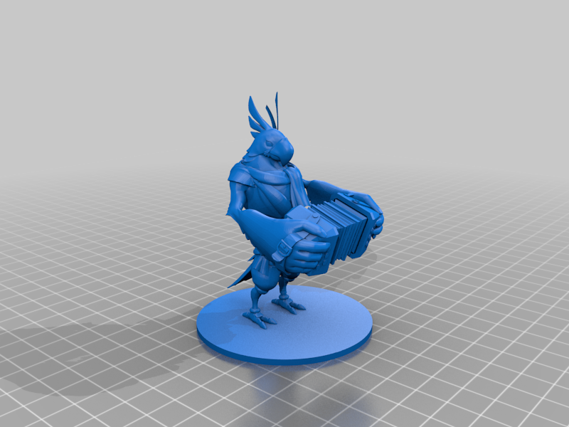 Free STL file Kass (from the legend of zelda) - With accordion 🪗・3D ...