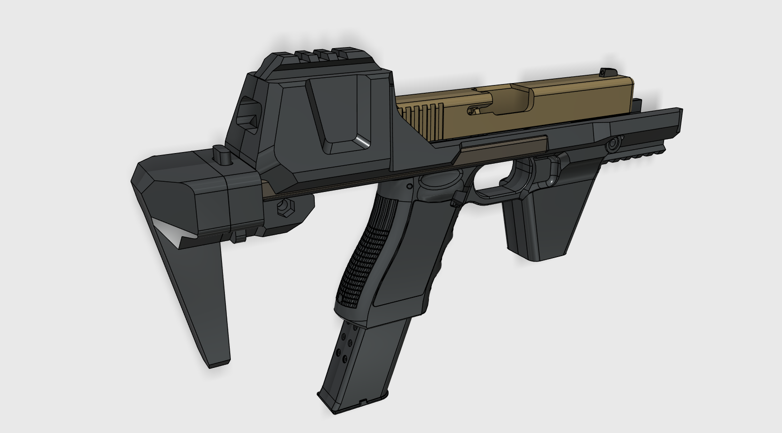 Free STL file G17 GBB FULL kits parts 🔫・3D printable object to download ...