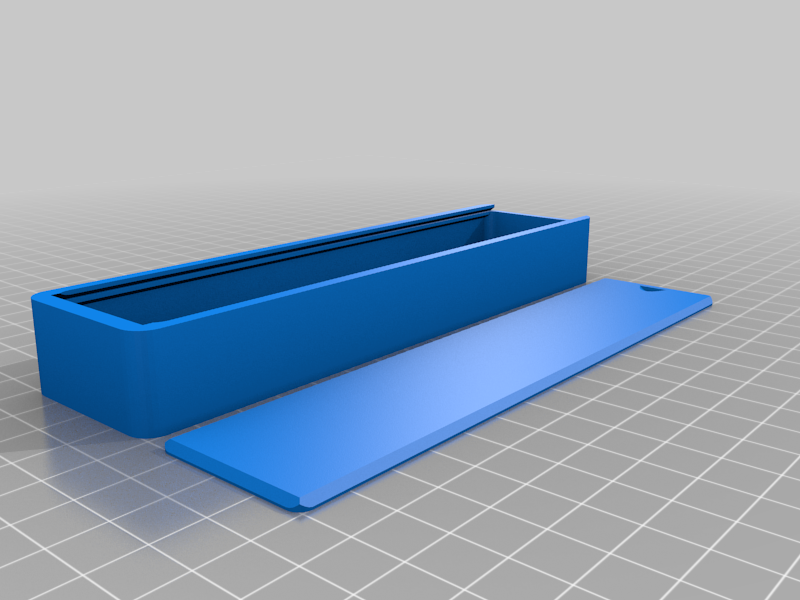 Free 3D file 160x40x20 box with Sliding Lid 📦・3D printable model to ...