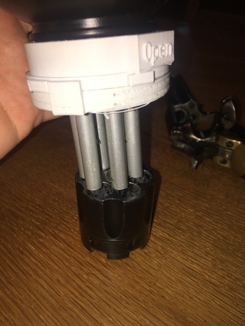 Download STL file muzzle loading revolver speed loader • 3D printer ...