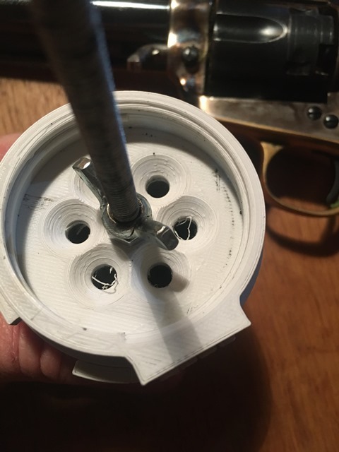 Download STL file muzzle loading revolver speed loader • 3D printer ...