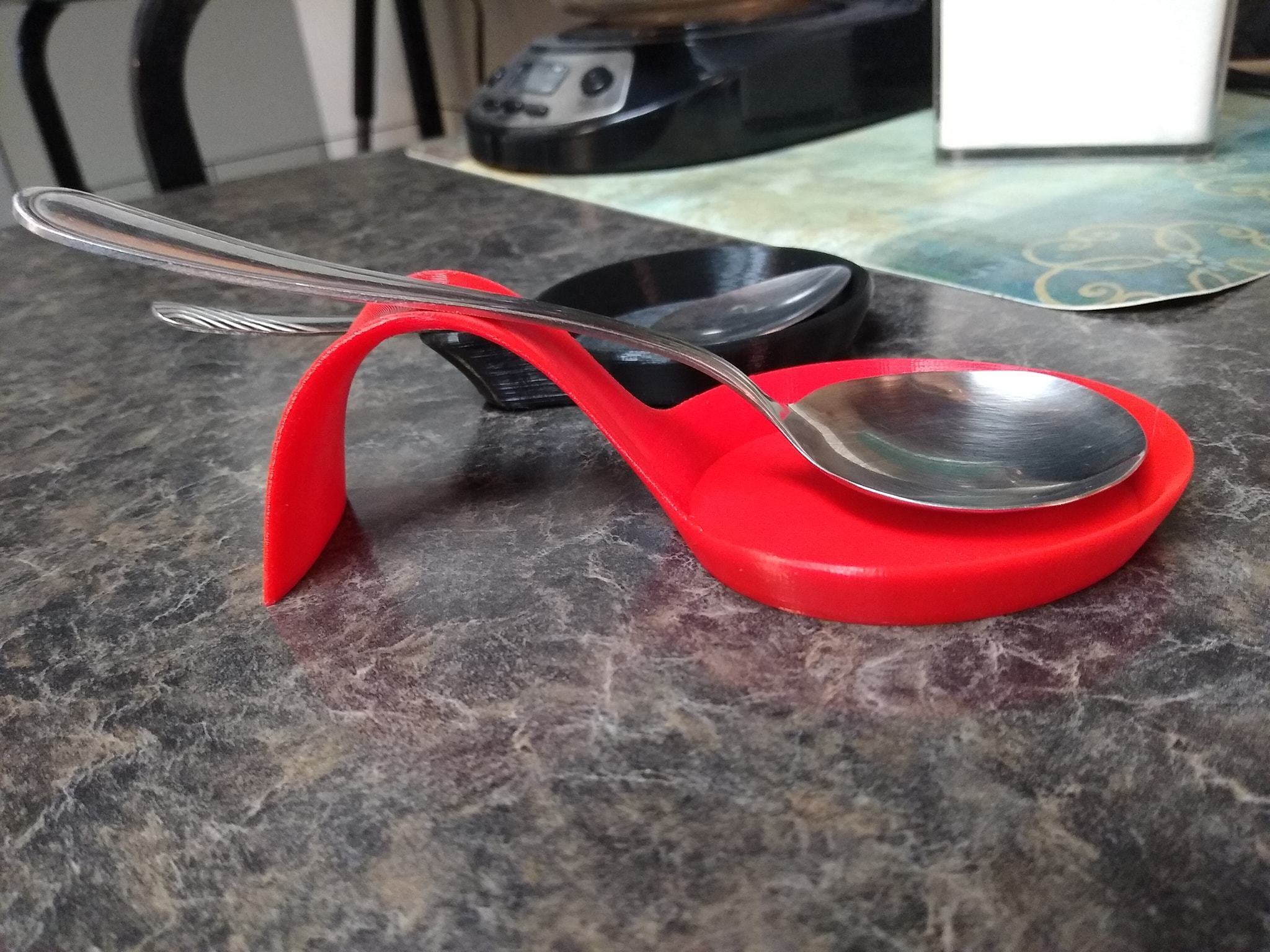 Free STL file Spoon Rest・3D printing model to download・Cults