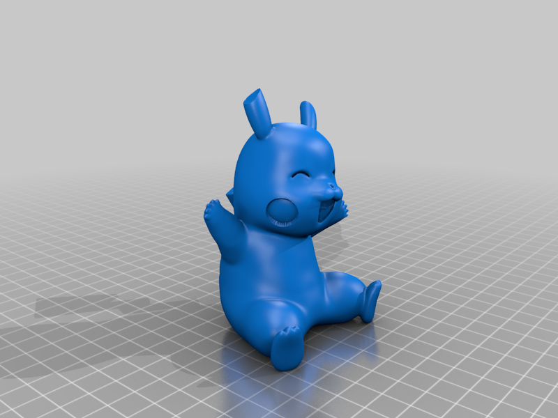 3D file Pikachu(Pokemon) MMU Remix 🎨・3D printable design to download・Cults