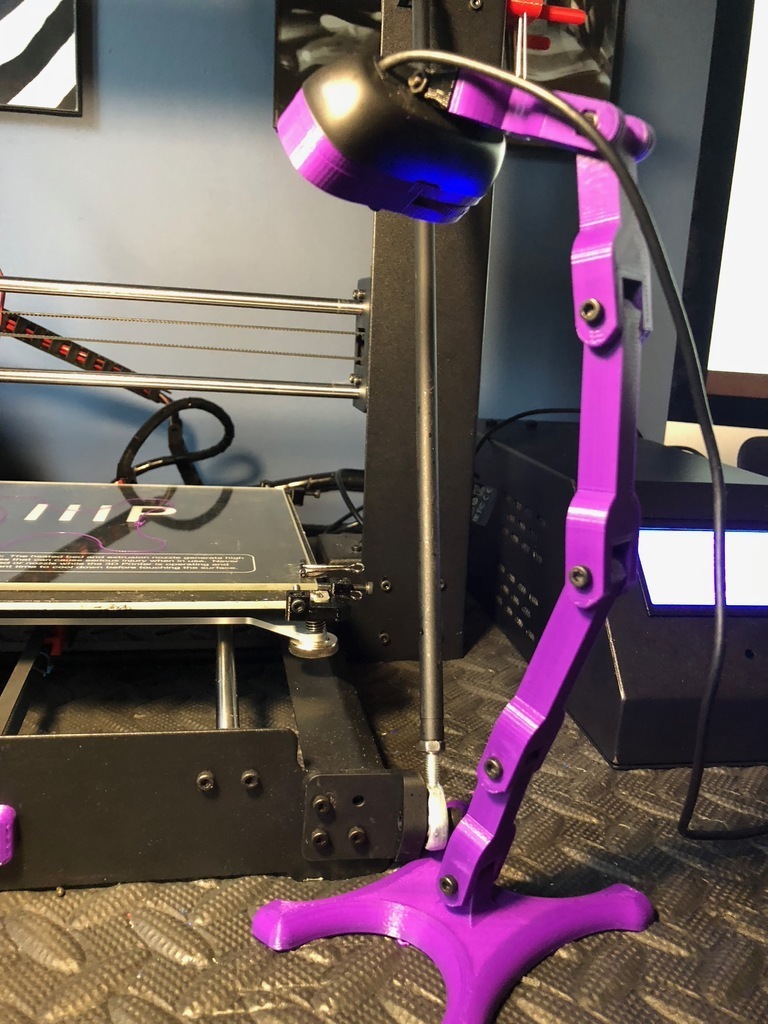 Free 3D file c270 Arm Mount Base・Template to download and 3D print・Cults