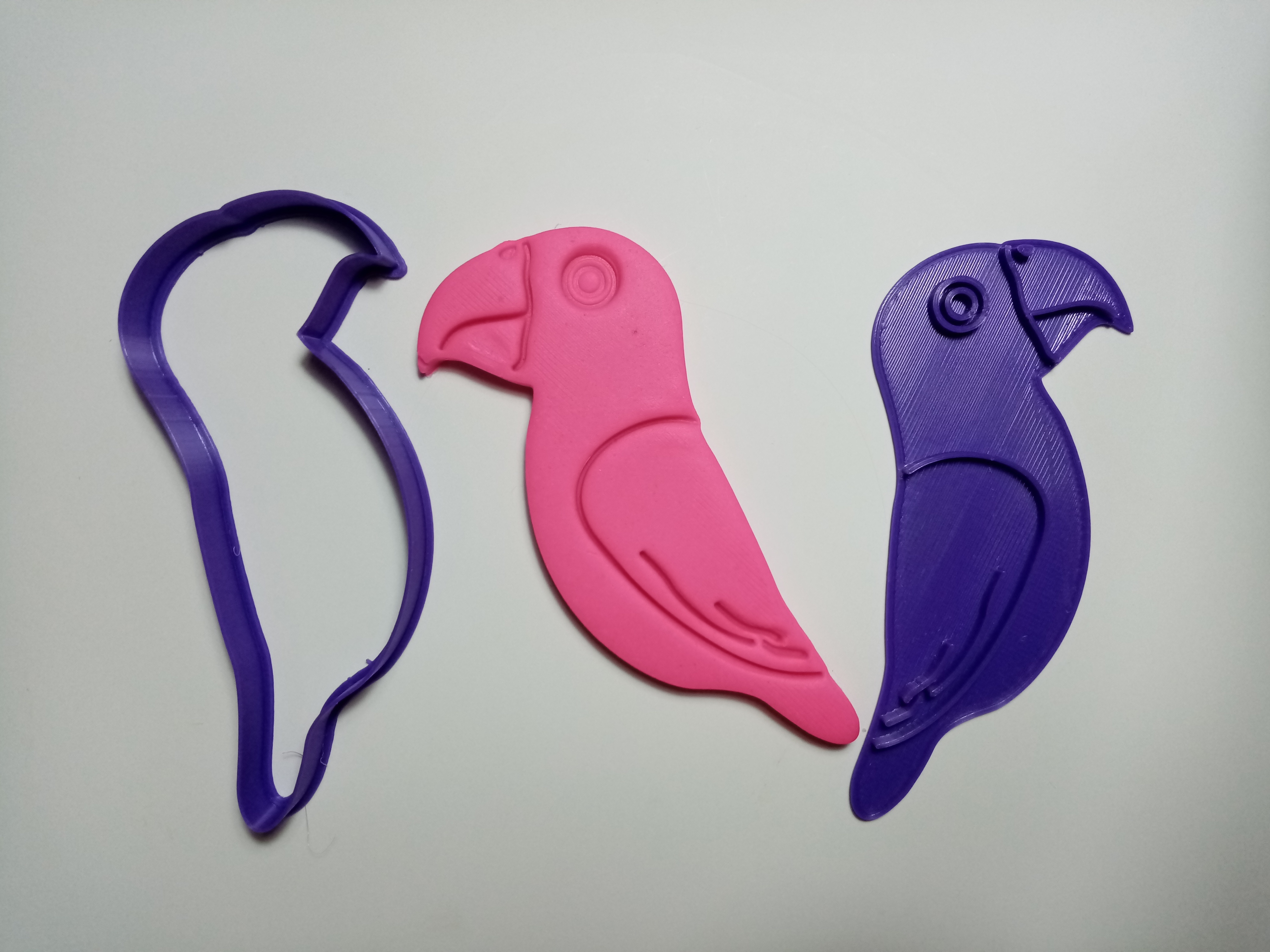 STL file Parakeet bird・3D print design to download・Cults