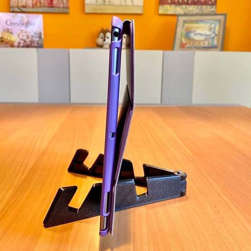 Download free 3D printer designs ipad stand multiangle foldable ・ Cults