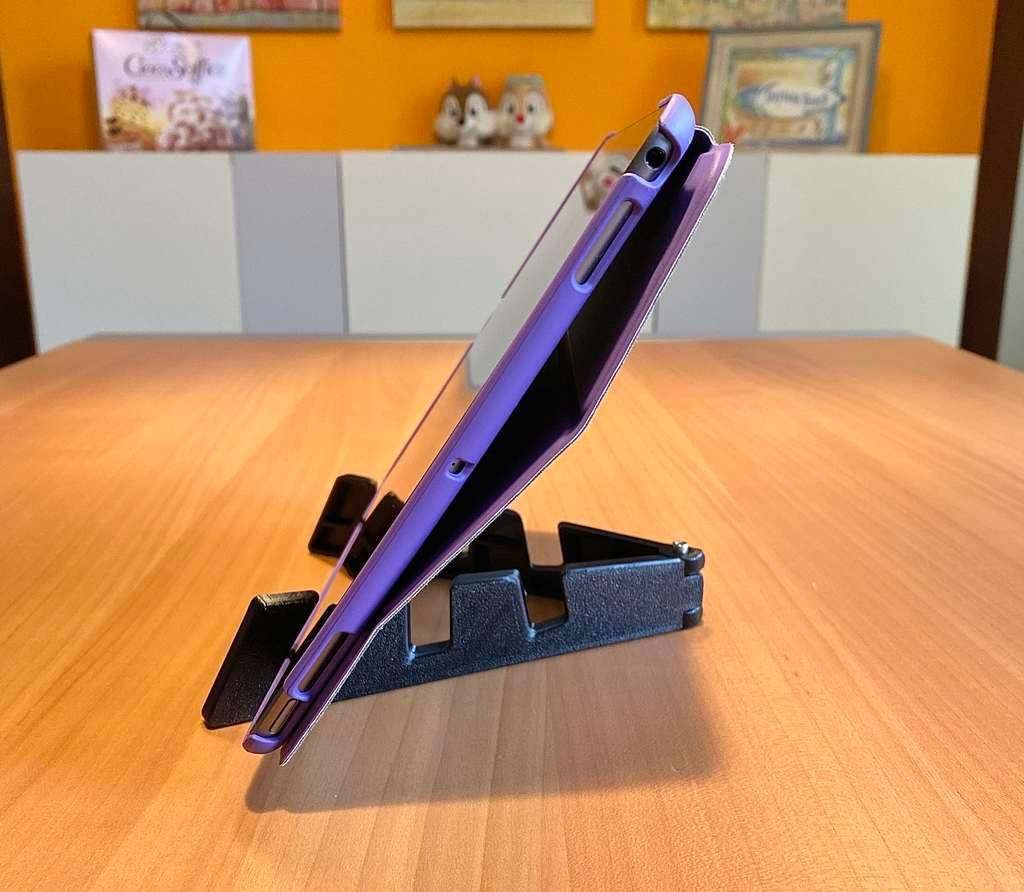 Free STL file ipad stand multiangle foldable・3D print object to ...