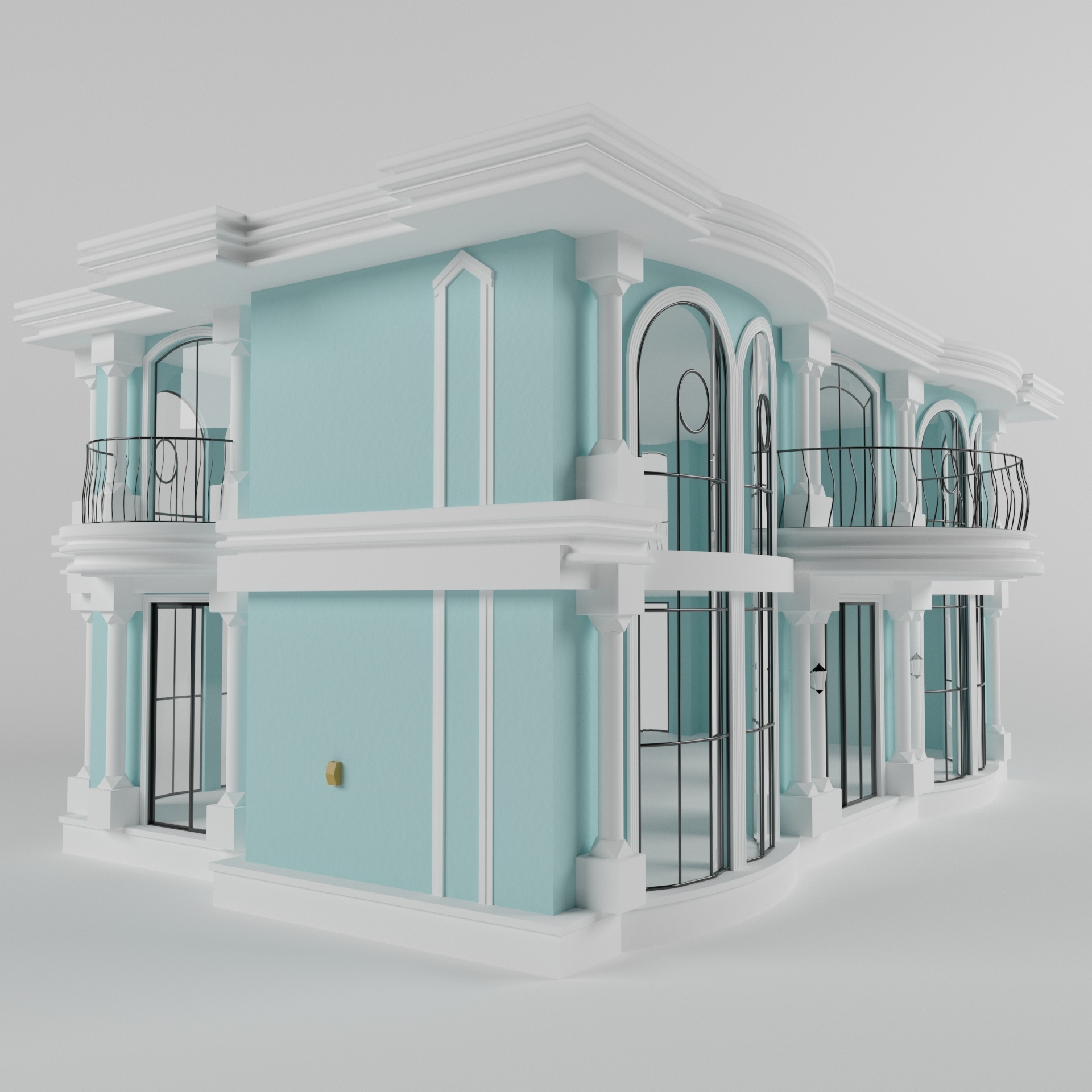3D file Villa 04・3D print design to download・Cults