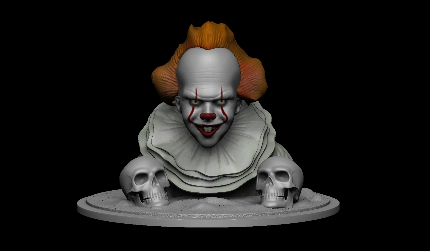 STL file Pennywise 🤡・3D print design to download・Cults