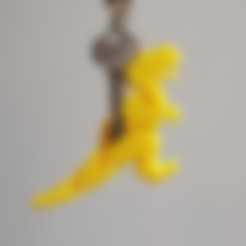 Download free STL file Baby T-rex Flexy Keychain • Template to 3D print ・ Cults