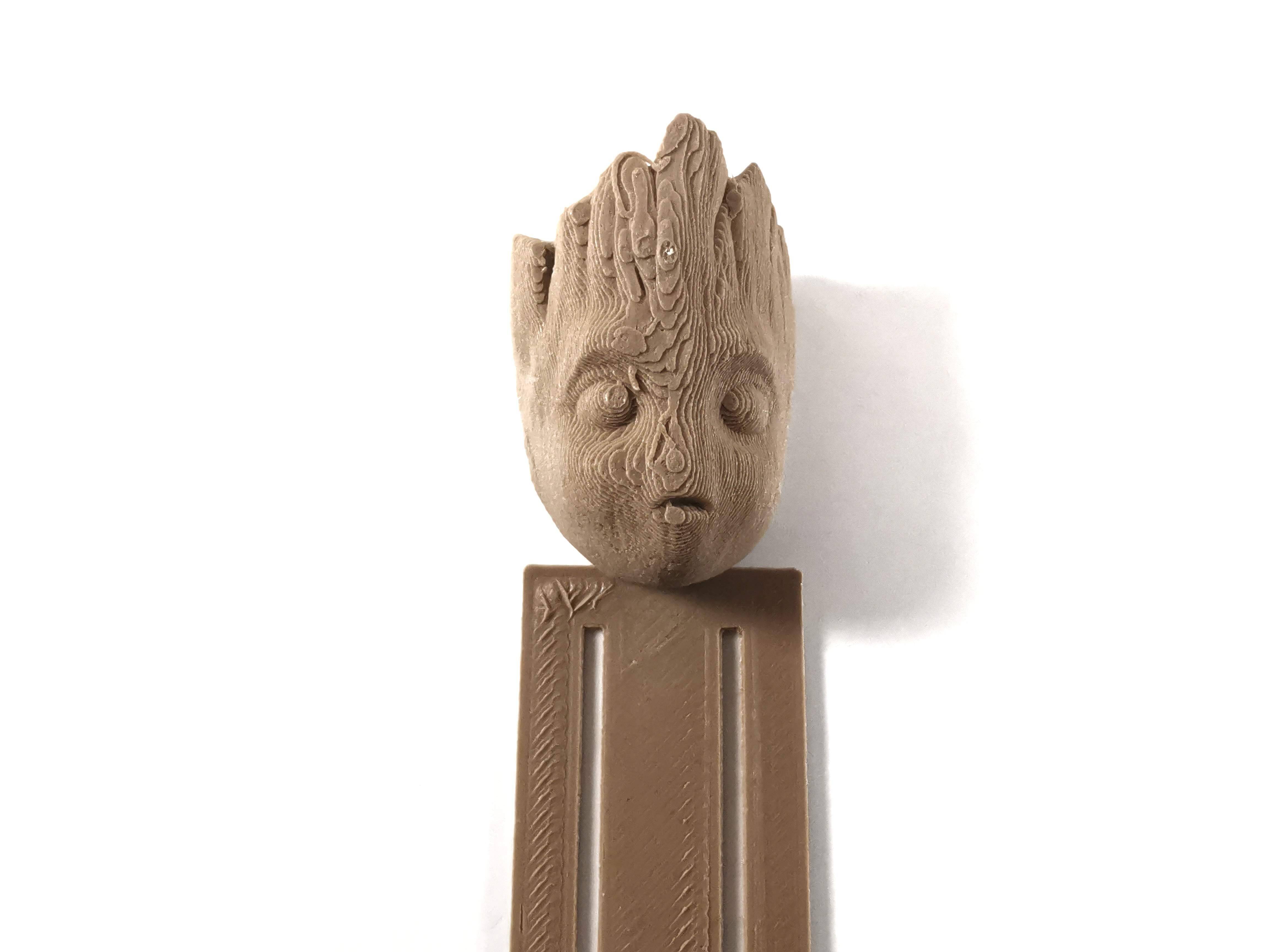 Free STL file Baby Groot Bookmark・3D printer model to download・Cults