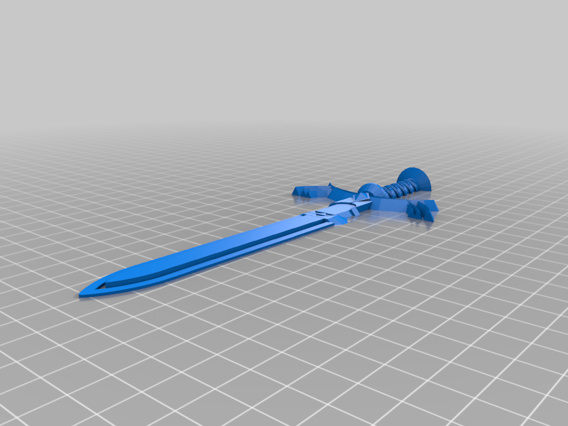 STL file Master Sword Bookmark・3D printing model to download・Cults