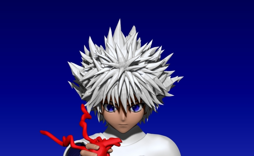 STL file Killua - Hunterxhunter - 3D print 3D print model 🏹・3D printing ...