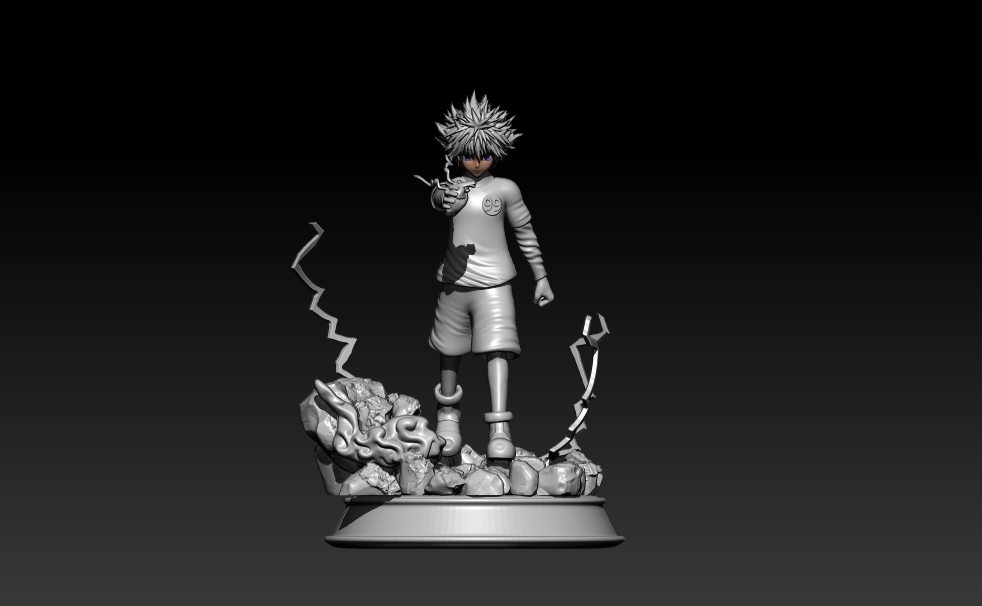STL file Killua - Hunterxhunter - 3D print 3D print model 🏹・3D printing ...