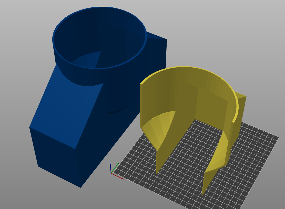 STL file 6 inch ducting extractor vent・3D printer model to download・Cults