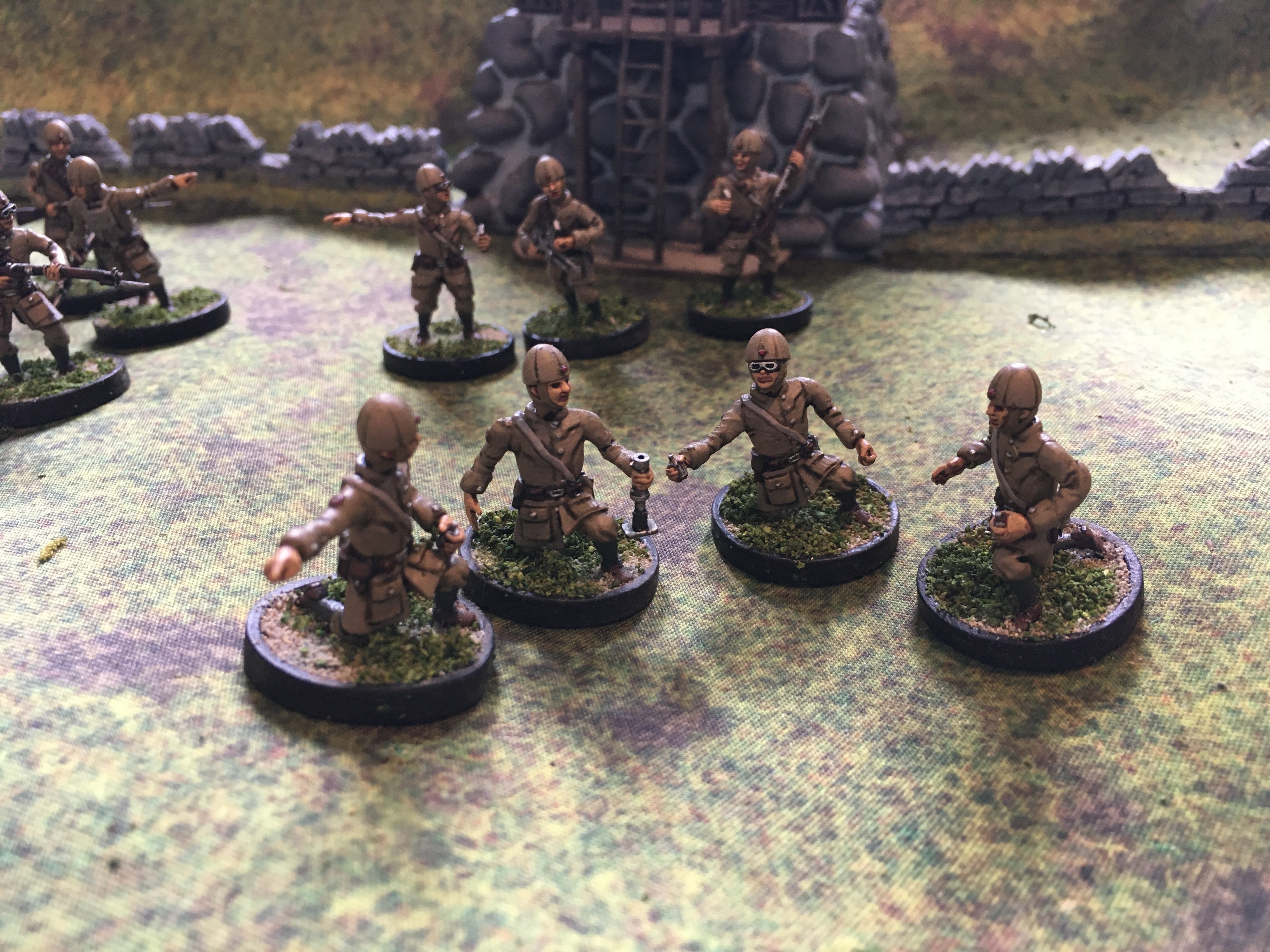 Download STL file 28mm IJA Imperial Japanese Army Paratropers Squad WW2 ...