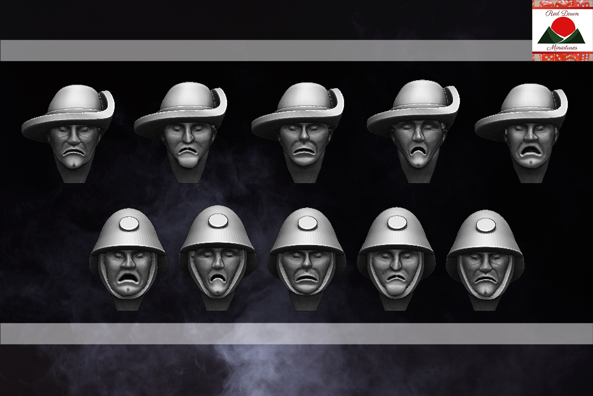 3D file 28mm Dutch and KNIL Soldiers Add on Pack・3D print object to ...