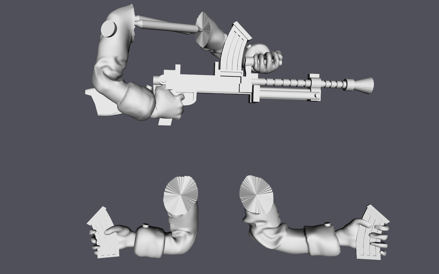 Download STL file 28mm IJA Imperial Japanese Army Paratropers Squad WW2 ...